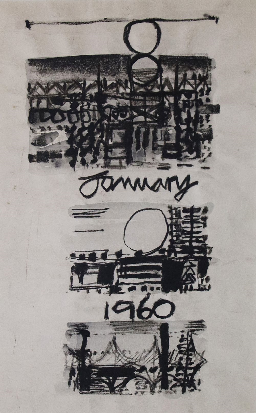 Colin Middleton | Figure (1959) | MutualArt