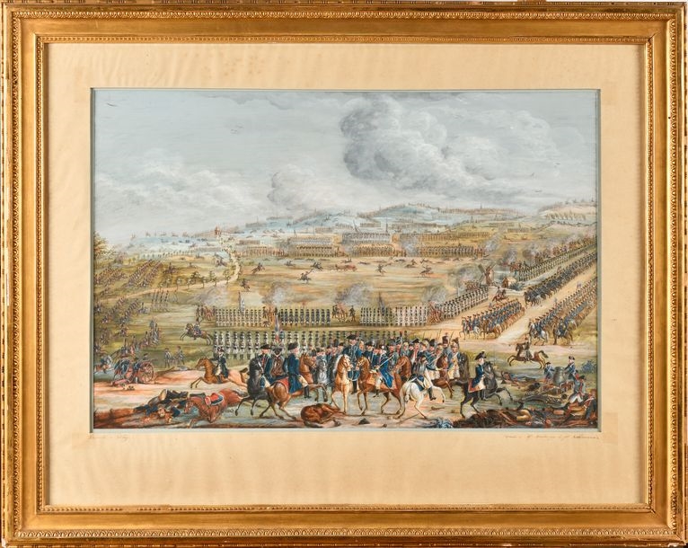 French School, 18th Century | The battle of Valmy | MutualArt