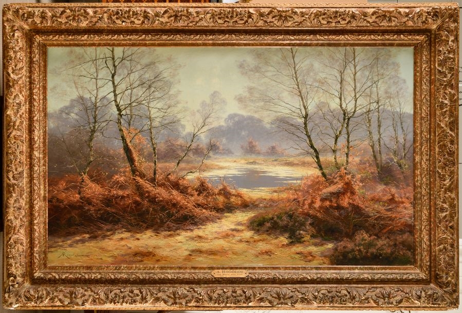 Albert-Gabriel Rigolot | The fairy pond, Fontainebleau forest | MutualArt