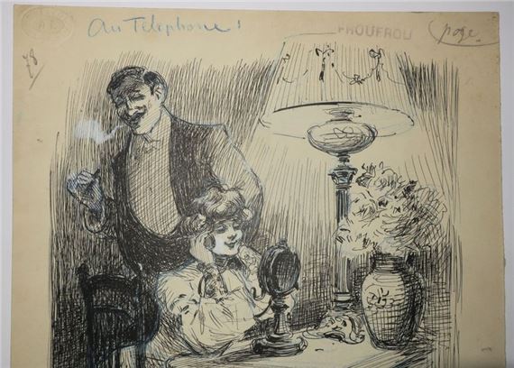 Henri Armengol | On the phone! | MutualArt