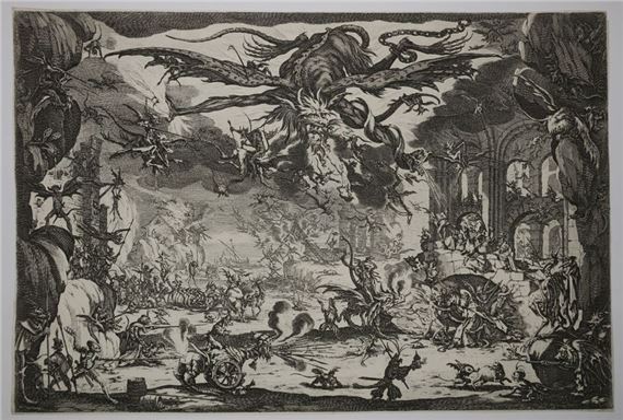 Jacques Callot | The Temptation of Saint Anthony (1635) | MutualArt