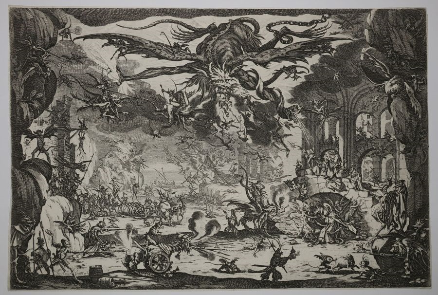 Jacques Callot | The Temptation of Saint Anthony (1635) | MutualArt