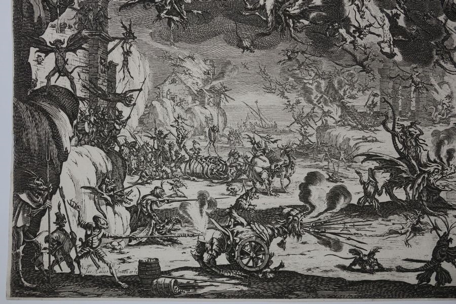 Jacques Callot | The Temptation of Saint Anthony (1635) | MutualArt