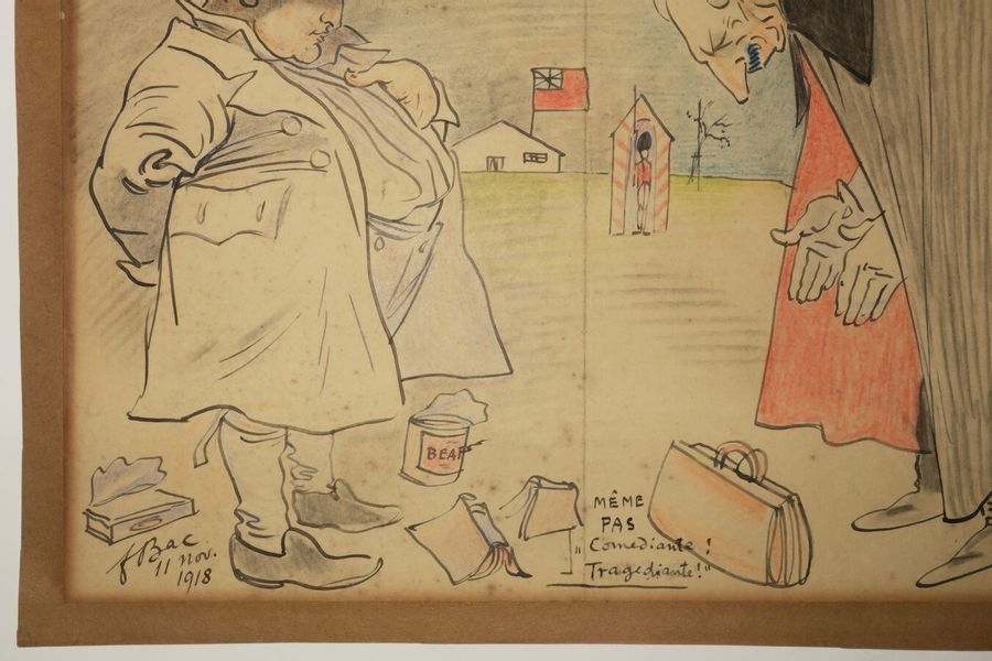 Ferdinand Bac | Même pas comediante! Tragédiante! (Caricature of ...