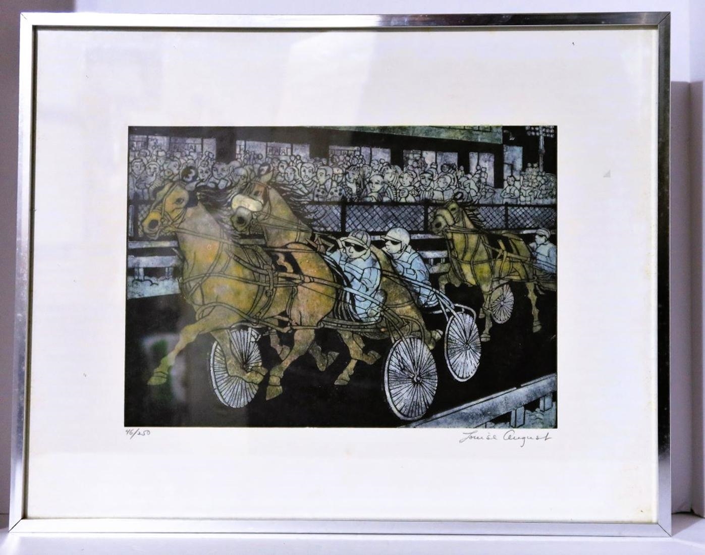 Louise August | THE HARNESS RACE | MutualArt