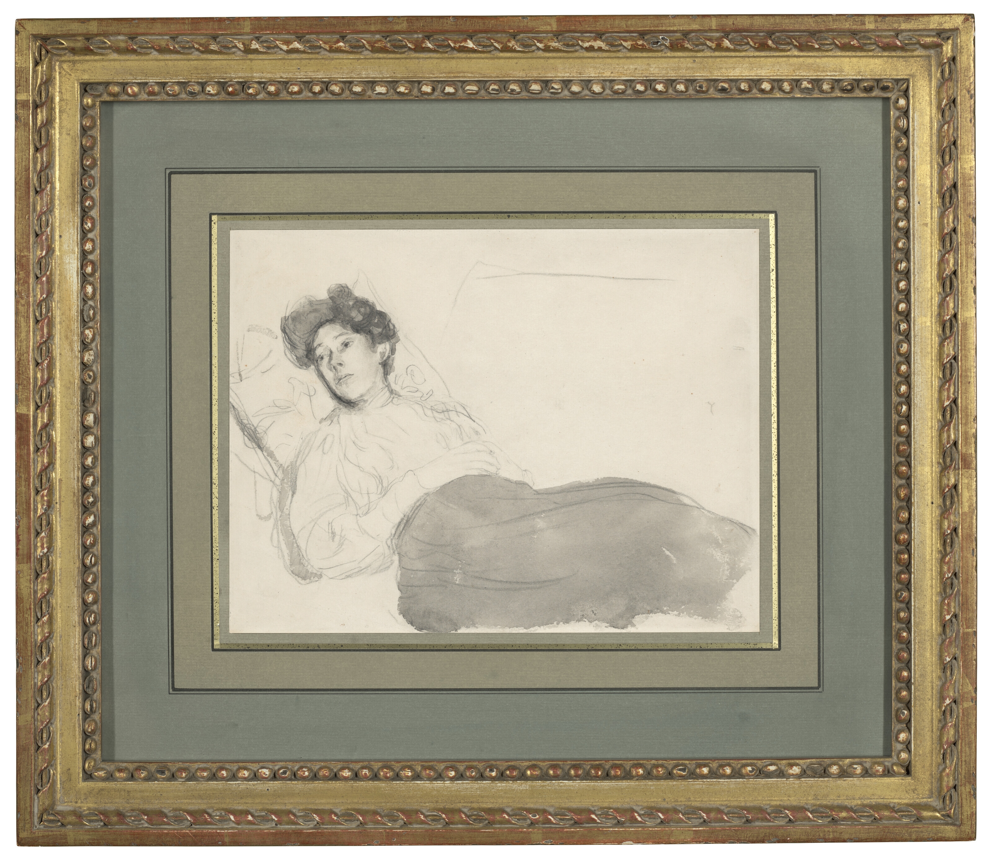 Gwen John | Portrait of a Lady Reclining (Circa 1910) | MutualArt