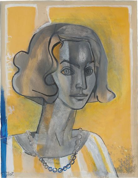Françoise Gilot | Self Portrait (1970) | MutualArt