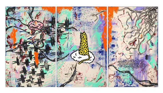 Laurie Vincent | The Murmur (Triptych) (2022) | MutualArt