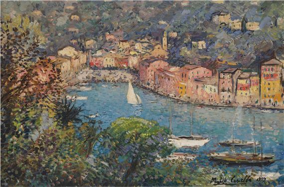 Michele Cascella | Portofino (1959) | MutualArt
