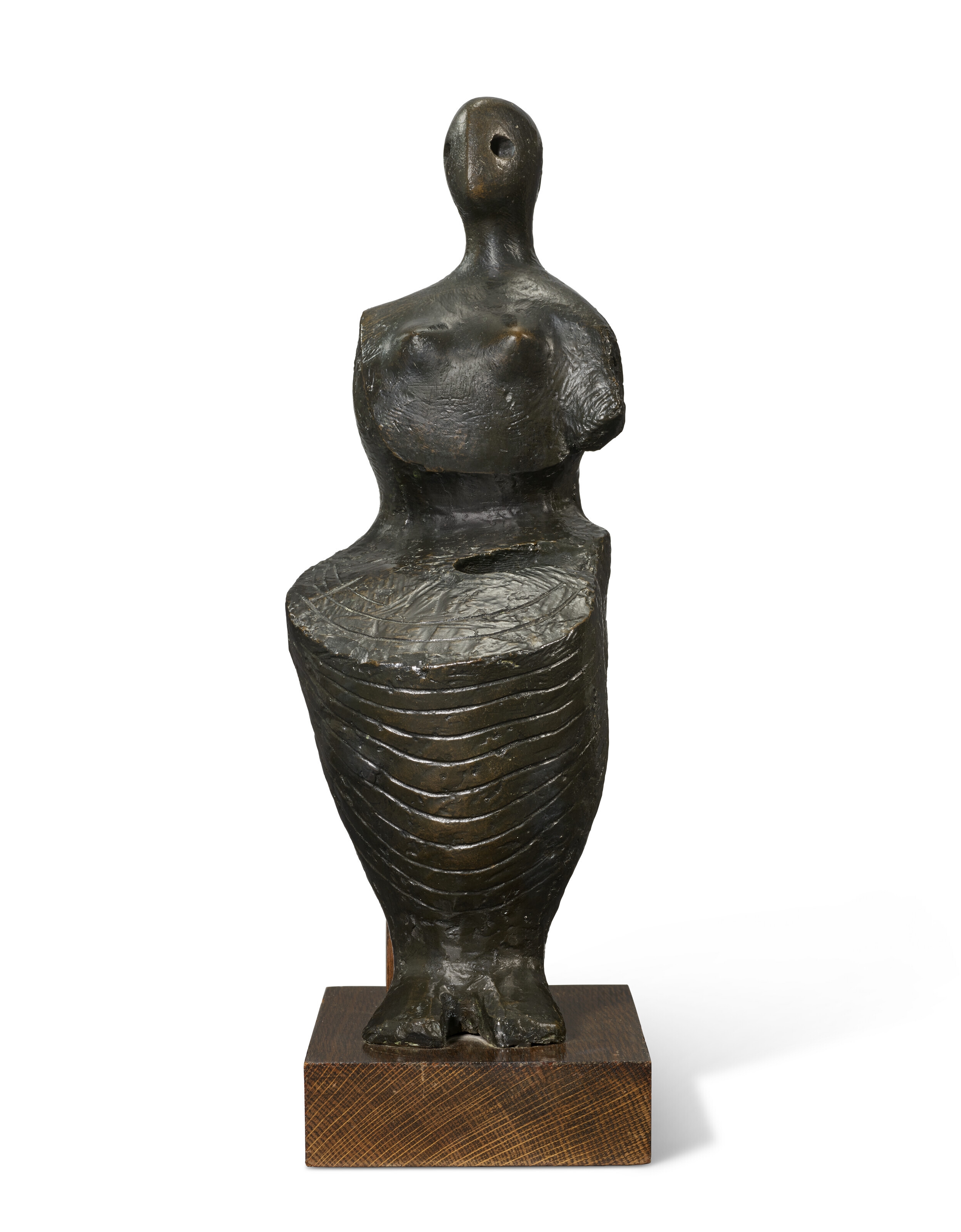 Henry Moore | Seated Figure: Armless | MutualArt