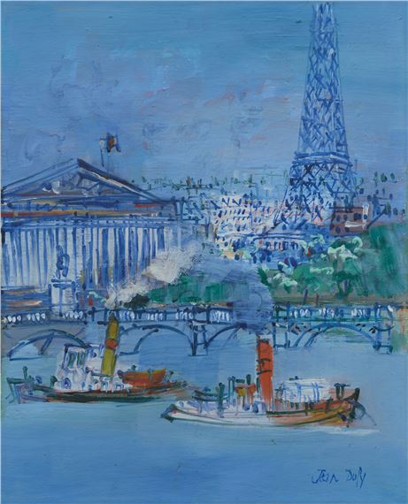 Jean Dufy | Paris, La Tour Eiffel | MutualArt