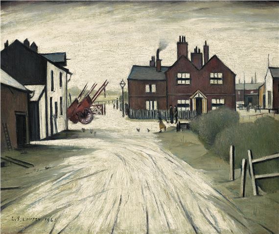 Laurence Stephen Lowry | Glasgow Docks (1947) | MutualArt