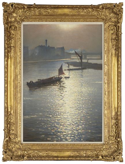 Christopher Richard Wynne Nevinson | From Waterloo Bridge (Circa 1938 ...