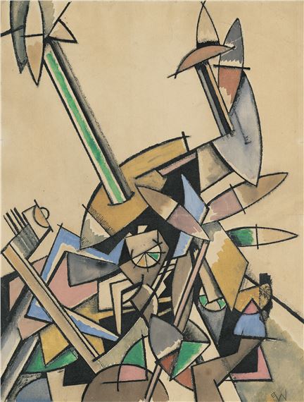 Edward Wadsworth | Study for Cape of Good Hope (1914) | MutualArt