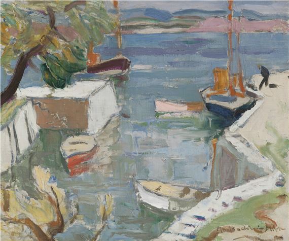 John MacLauchlan Milne | Corrie Harbour | MutualArt