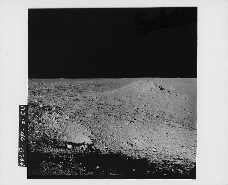 NASA | Apollo 12] Surprising lunar formation in the Ocean of Storms ...