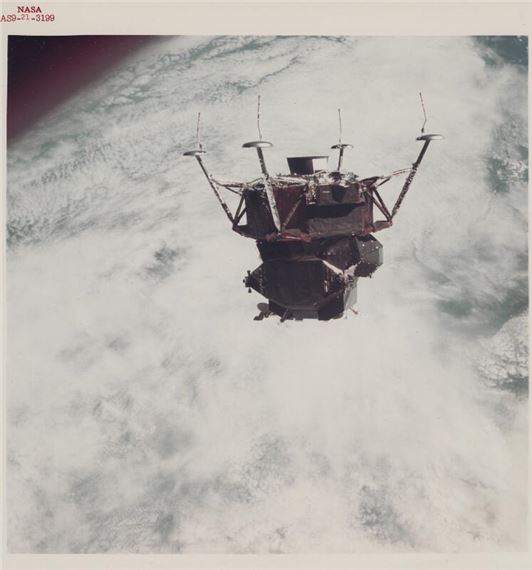NASA | Apollo 9] The first manned spaceflight of the LM: LM Spider ...