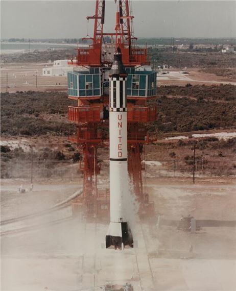 NASA | Mercury Redstone 3] The first American in space: | MutualArt
