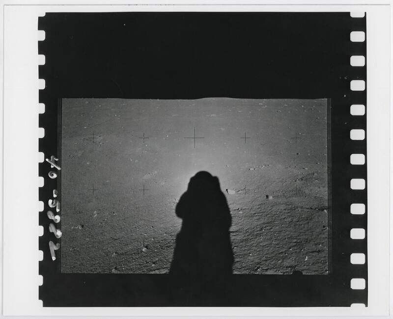 NASA | Apollo 11] The first photograph of a human shadow on the surface ...