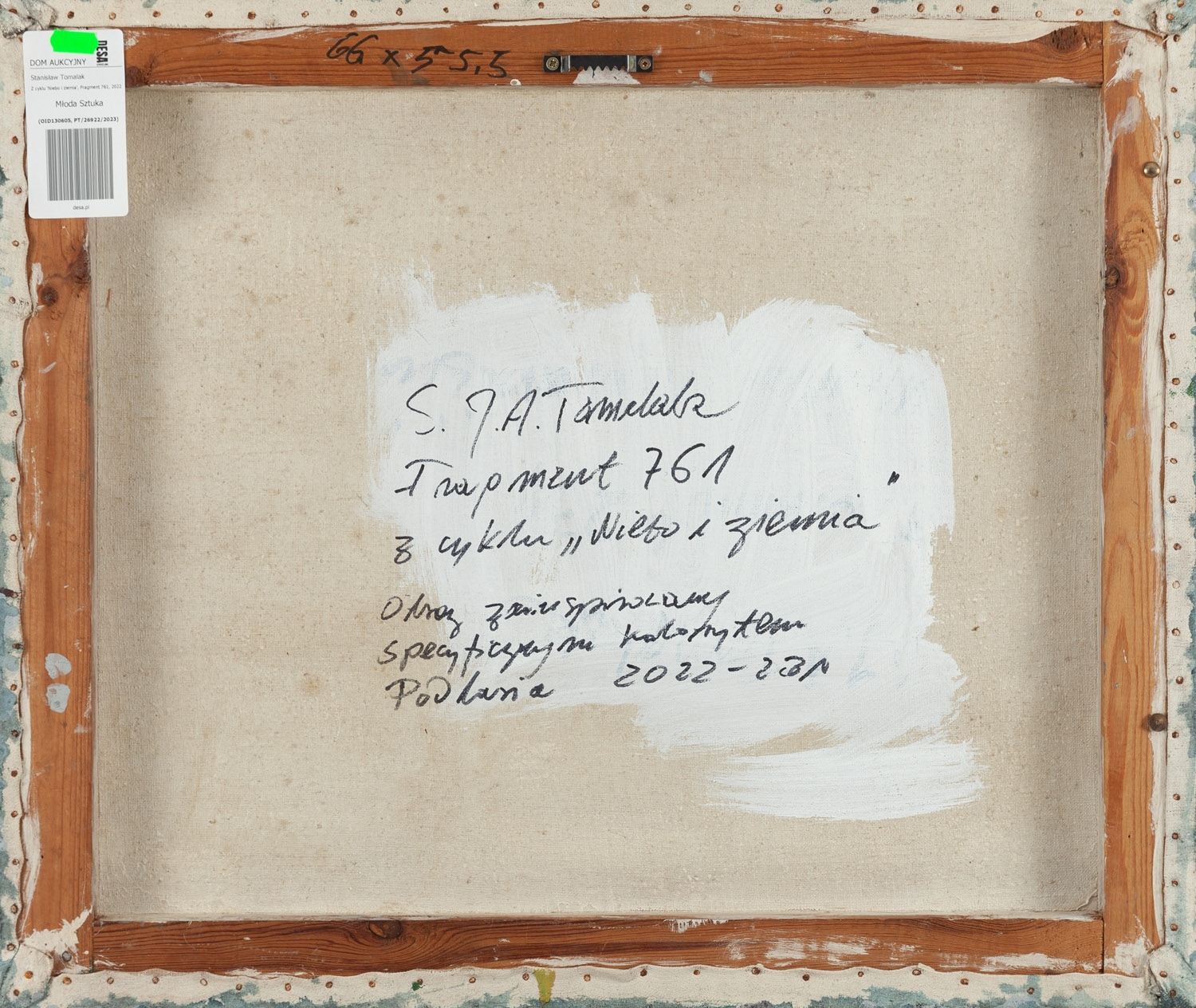 Stanislaw Tomalak | From the 'Sky and Earth' series (2022) | MutualArt