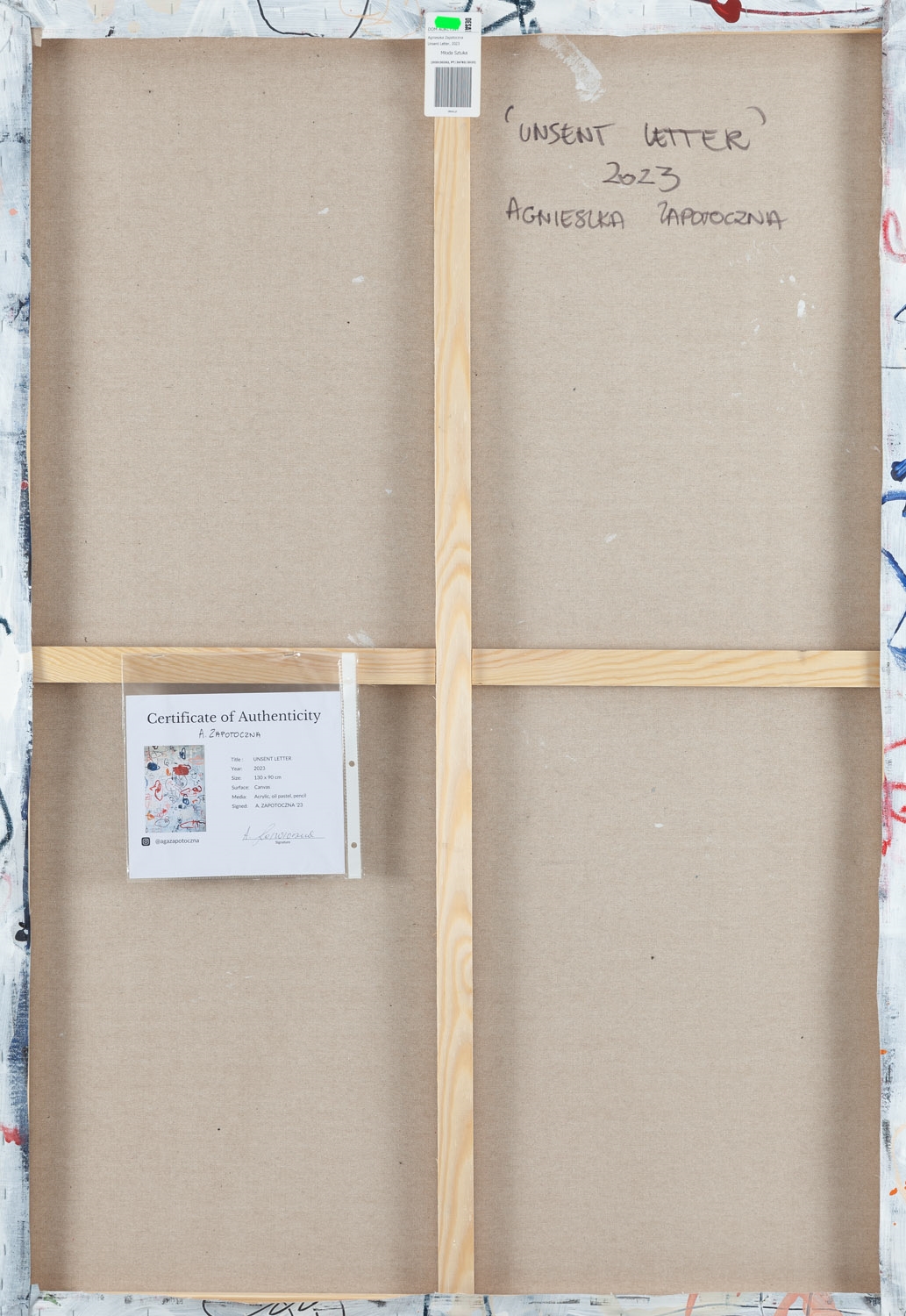 Agnieszka Zapotoczna | Unsent Letter (2023) | MutualArt