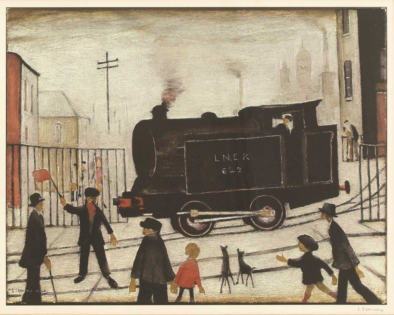 Laurence Stephen Lowry | Landscape with Farm Buildings' (1887) | MutualArt