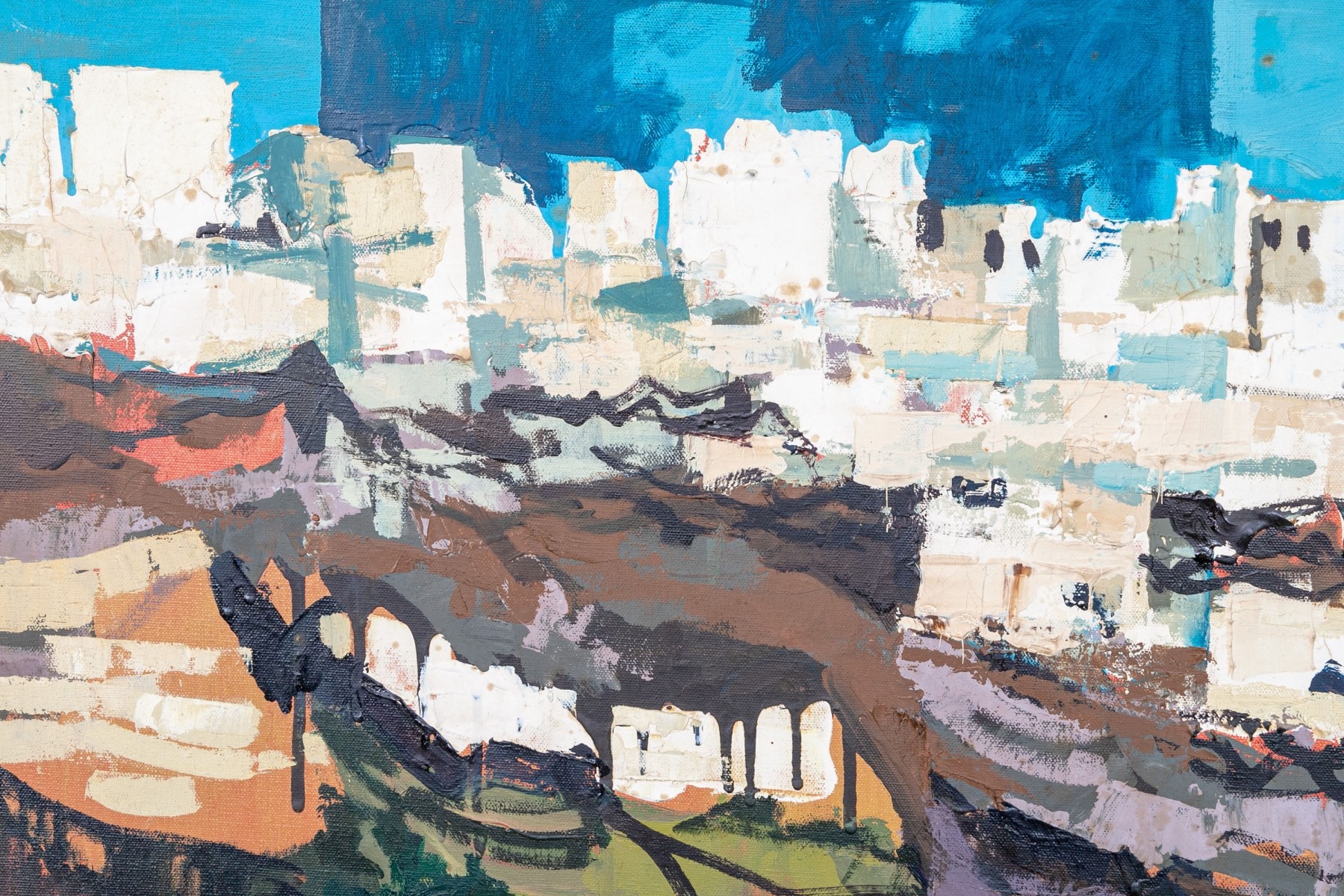 Alfred Cheney Chadbourn | Cliffs of Santorini | MutualArt