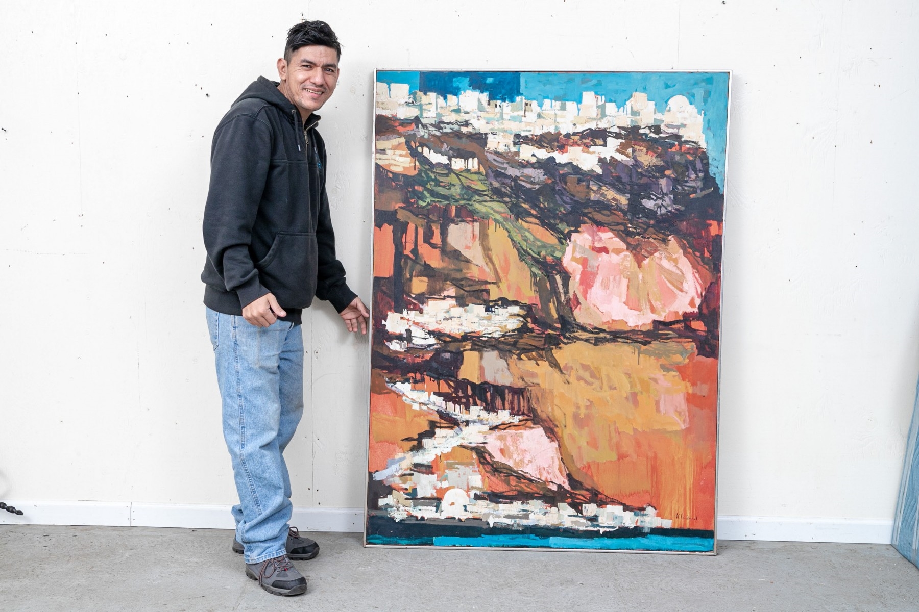 Alfred Cheney Chadbourn | Cliffs of Santorini | MutualArt