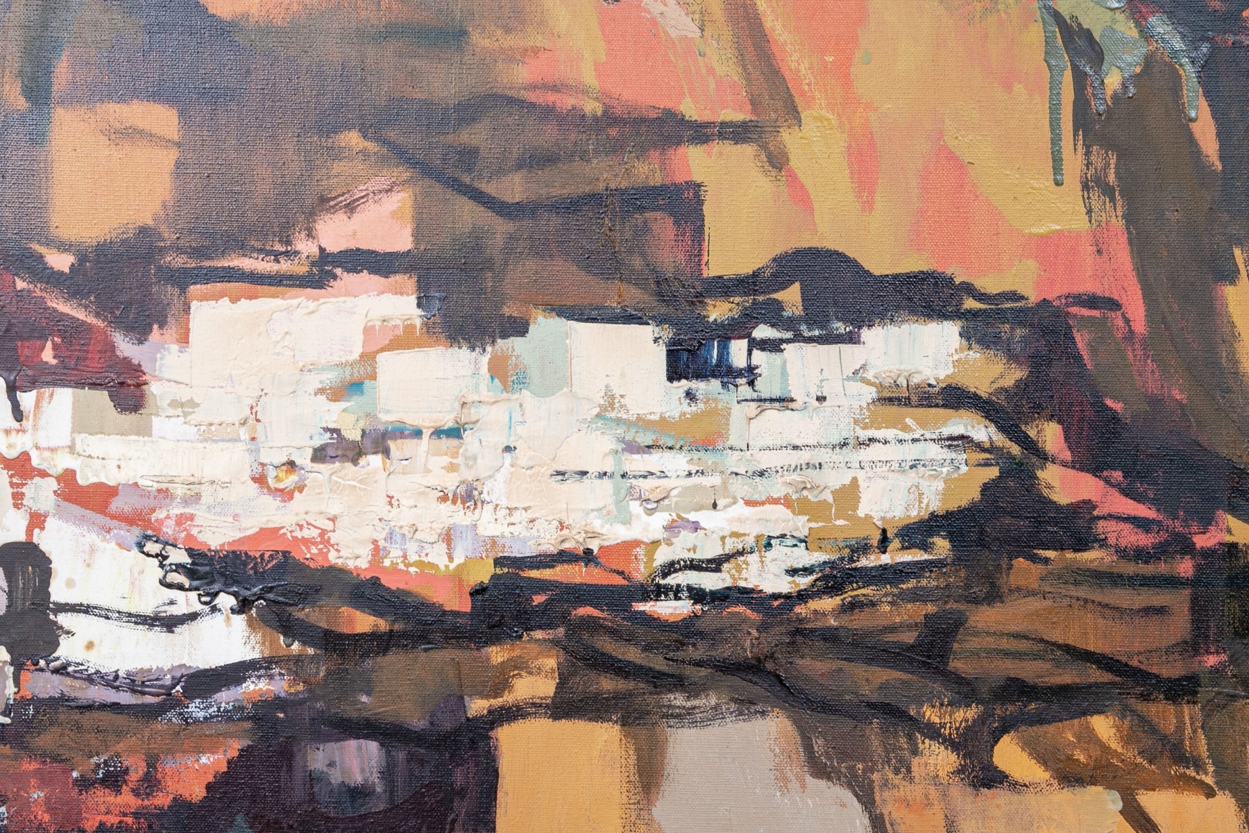 Alfred Cheney Chadbourn | Cliffs of Santorini | MutualArt