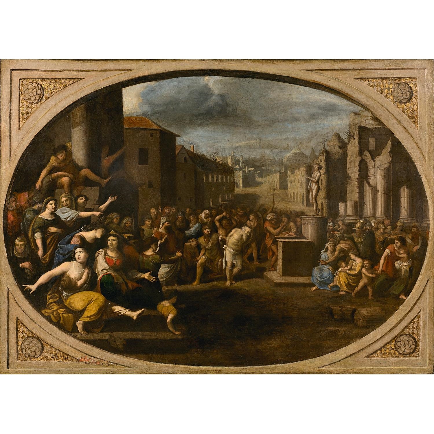 Italian School, 18th Century | SCENE DE FLAGELLATION AU MILIEU DE LA ...