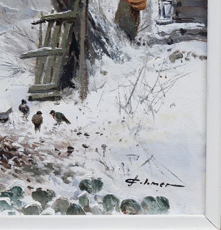 Josep Colomer Comas | Snowy landscape | MutualArt