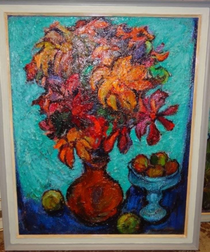 Georg Hillmann | Blumenstrauss (1990) | MutualArt