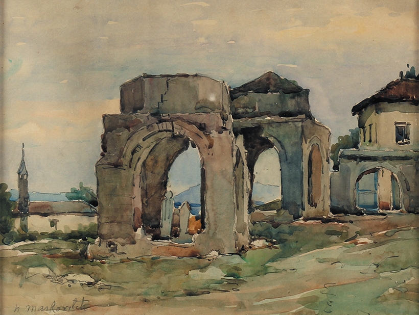 Nicolas Markovitch | RUŠEVINE (1925) | MutualArt