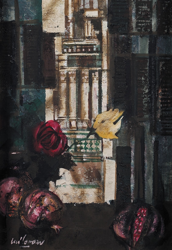 Stanic Milovan | POGLED KROZ PROZOR-DUBROVNIK (1980) | MutualArt