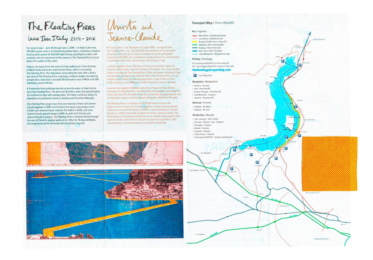 Christo | The floating piers (2016) | MutualArt