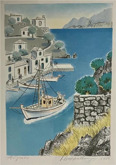 Modern Greek Art – Visual Flows | Art Auction | MutualArt