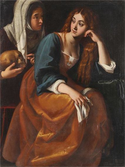 Antiveduto Gramatica | Mary Magdalene at the tomb | MutualArt