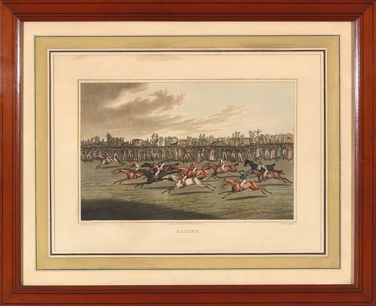 E. Clark | Racing, 1820 (1820) | MutualArt