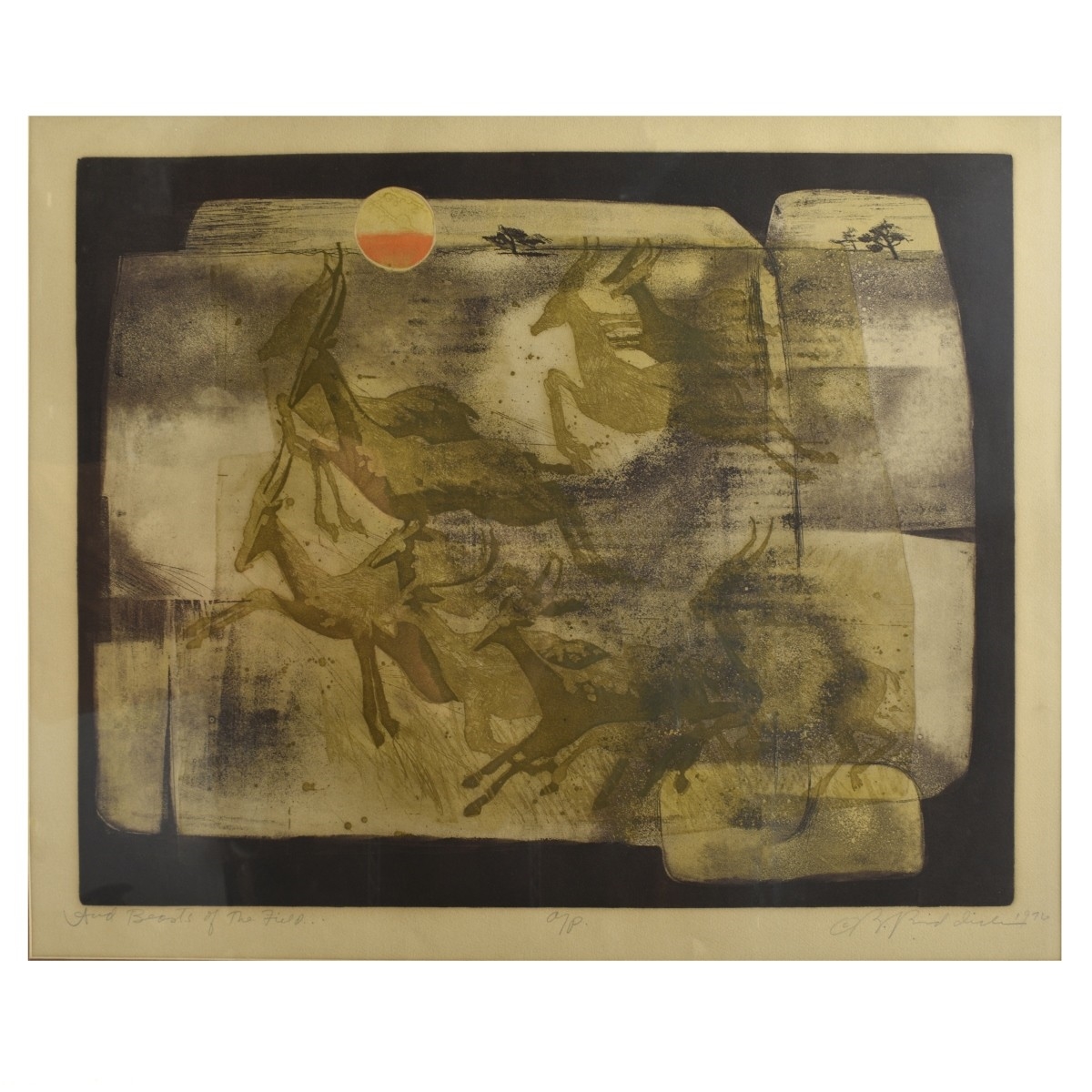 R.S. Riddick | And The Beast Of The Field, 1976 (1976) | MutualArt