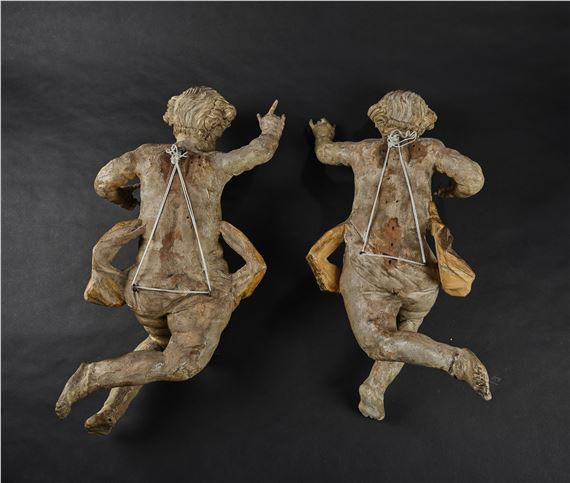Austrian School, 18th Century | A Pair of Baroque Putti | MutualArt