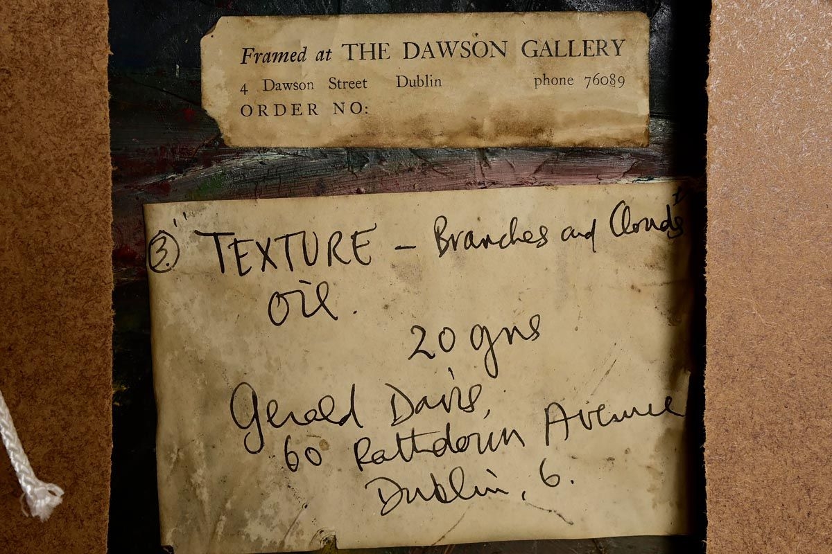 Gerald Davis | Texture - Branches and Clouds | MutualArt