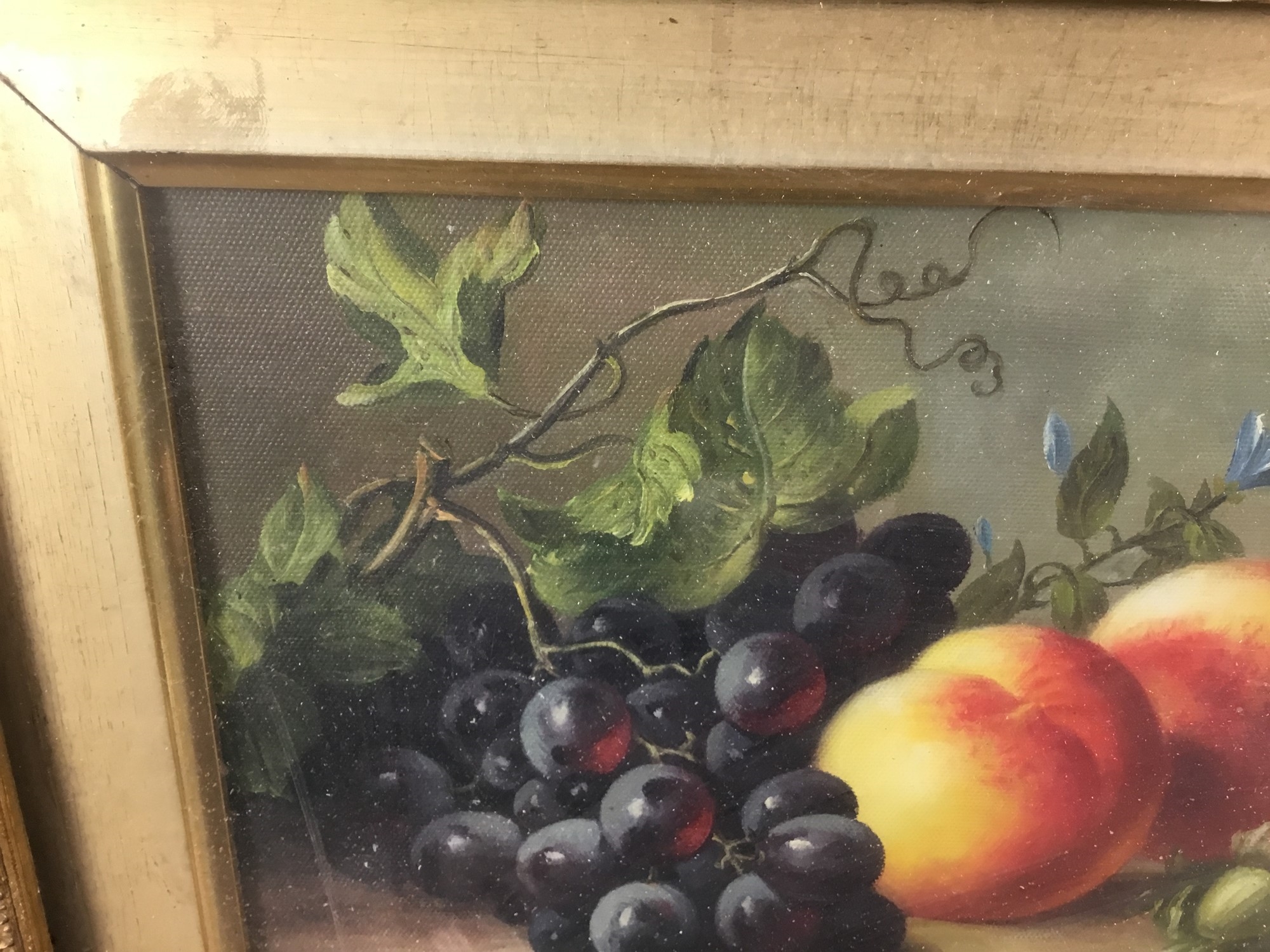 Edward Ladell | Still life with peaches | MutualArt