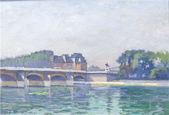 Jules Ernest Renoux | Le Pont Neuf et la statue d'Henri IV | MutualArt