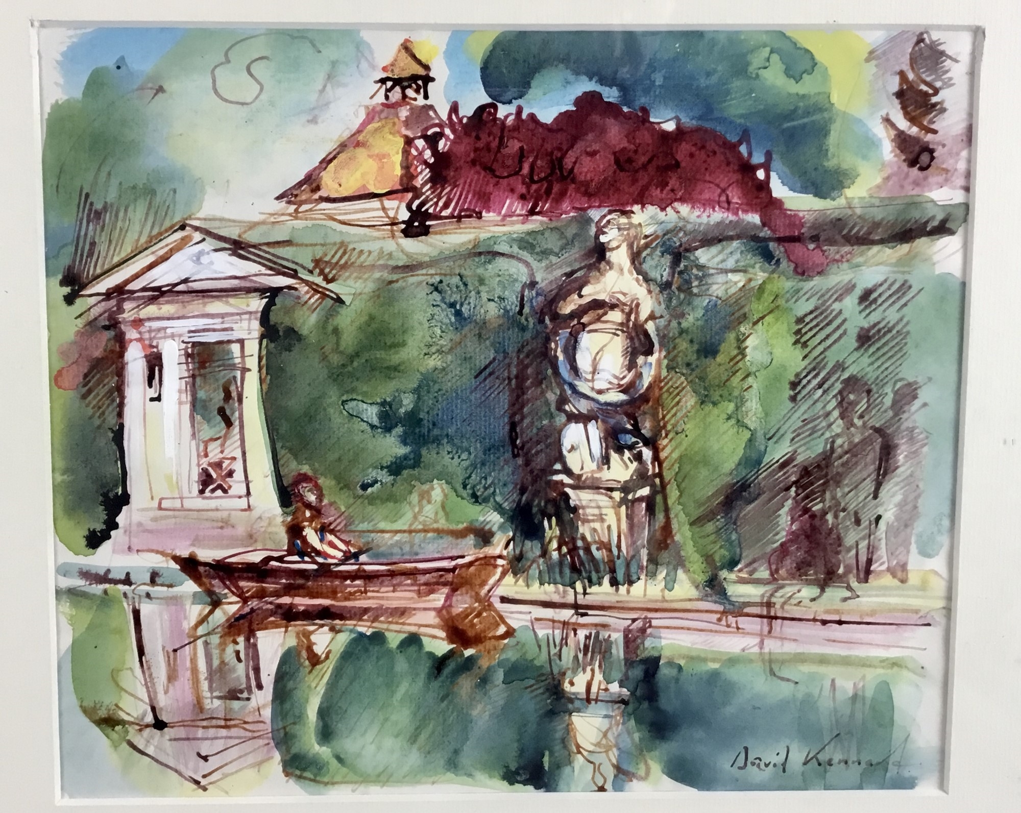 David Kennard | Lake at Garsington | MutualArt