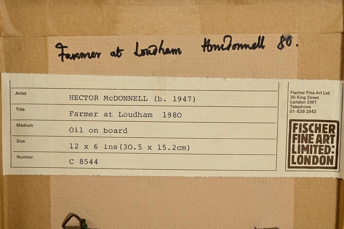 Hector McDonnell | Farmer at Loudham | MutualArt