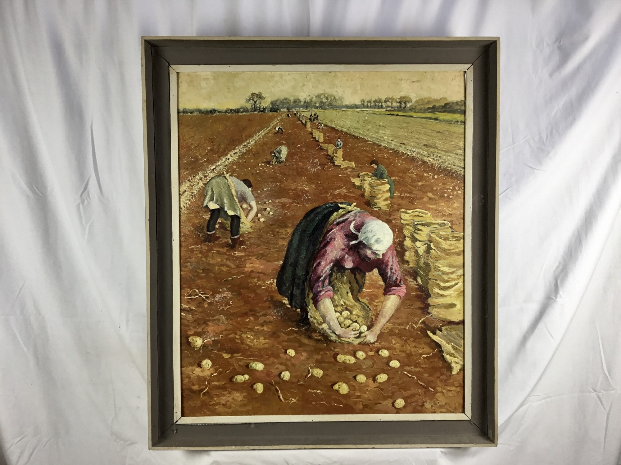 J. Cooper | The Potato Harvest | MutualArt