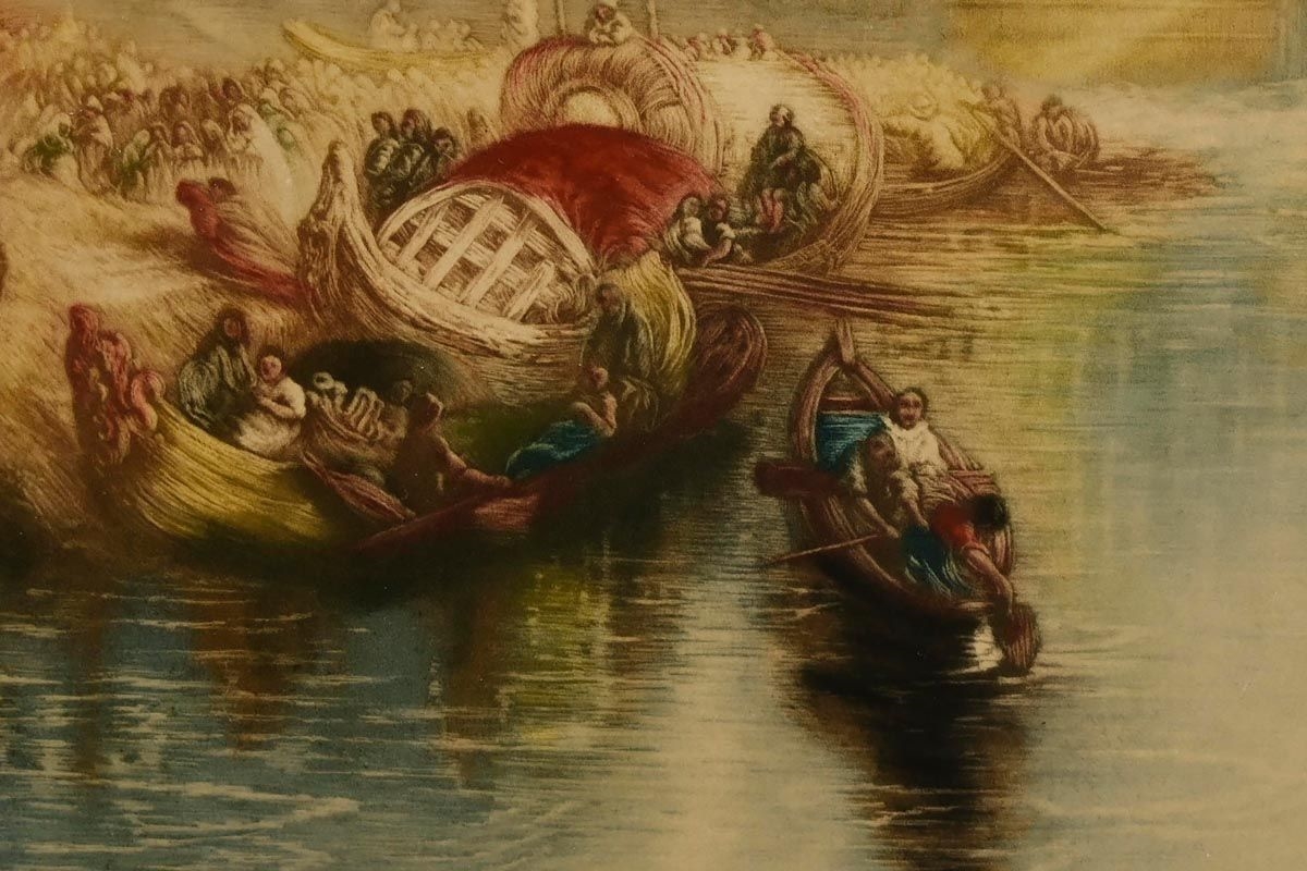 John Cother Webb | Agrippina Landing at Rome with the Ashes of ...