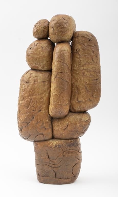 Louis Mendez | Sculpture depicting abstract forms reminiscent of ...
