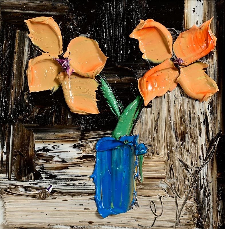 Colin Flack | Peach Petals | MutualArt