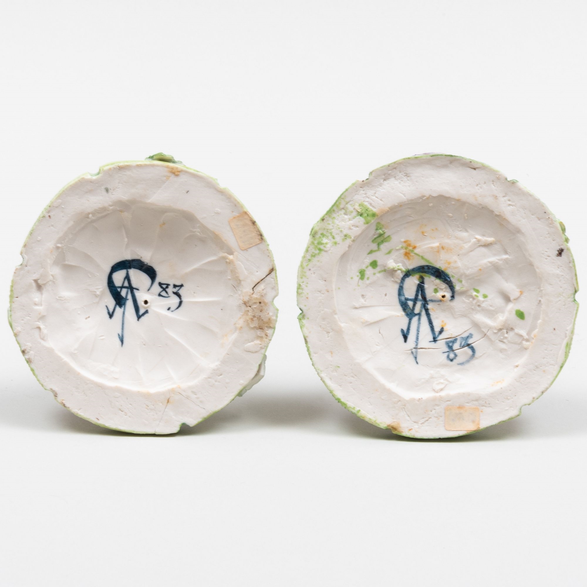 Anne Gordon | Small firing cracks to the bases | MutualArt